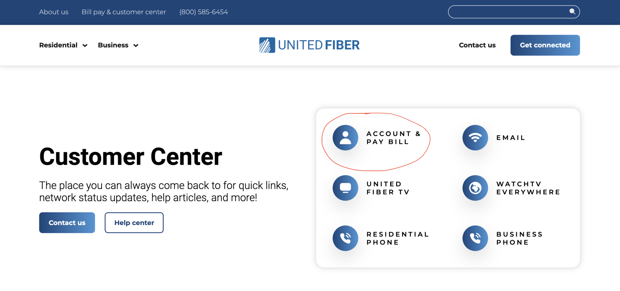 United Fiber Bill Pay